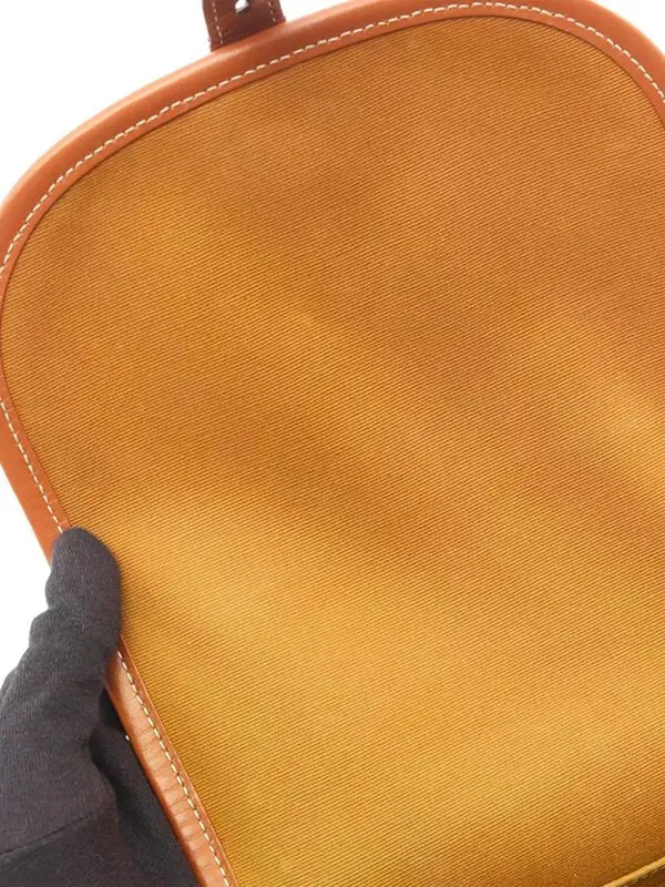 Celine Medium Triomphe Coated Canvas Folco Crossbody Bag