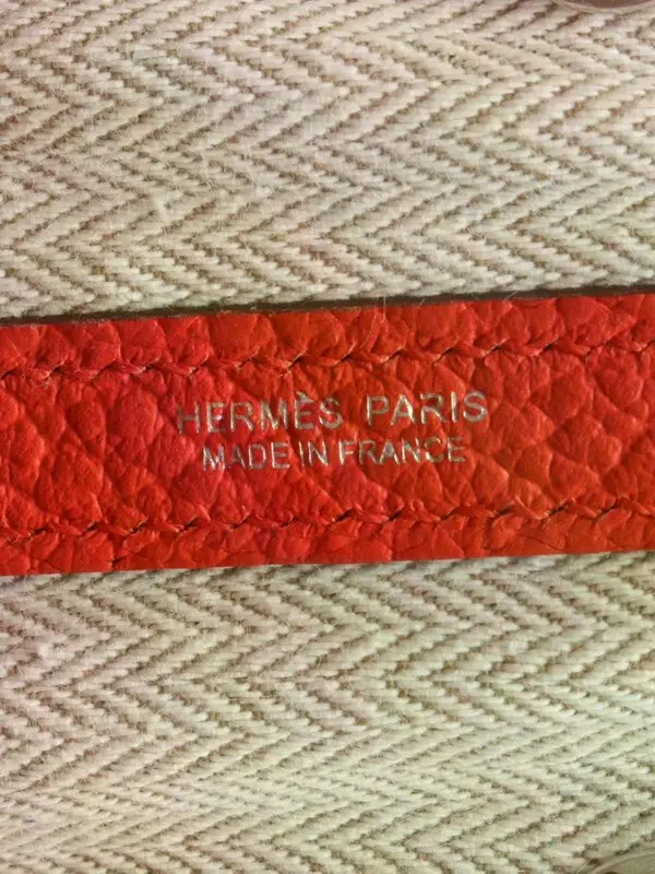 Hermès Negonda Garden Party 30 Tote Bag - Red