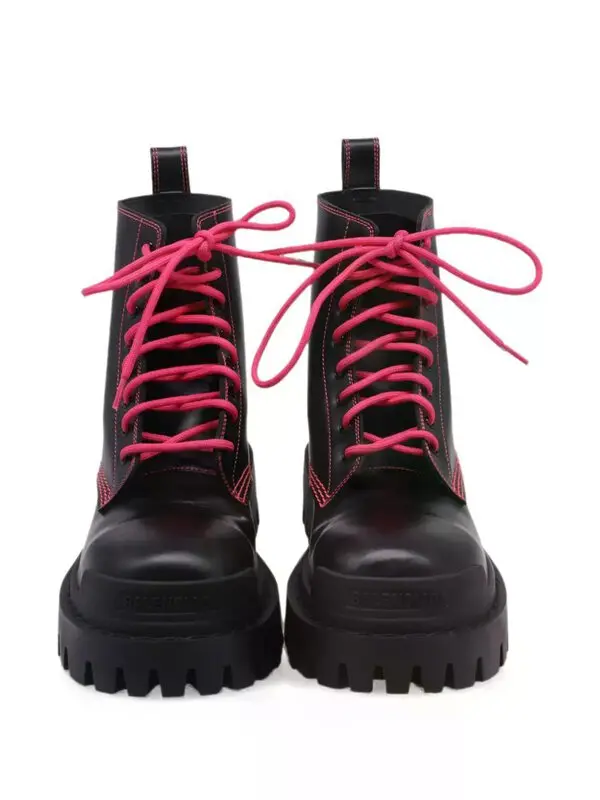 Balenciaga Strike Lace-up Boots