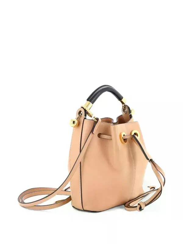 Chloé Gala Leather Bucket Bag