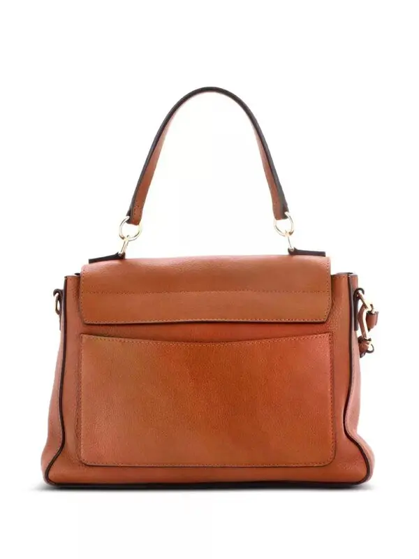 Chloé Faye Day Bag Leather Small Satchel - Brown