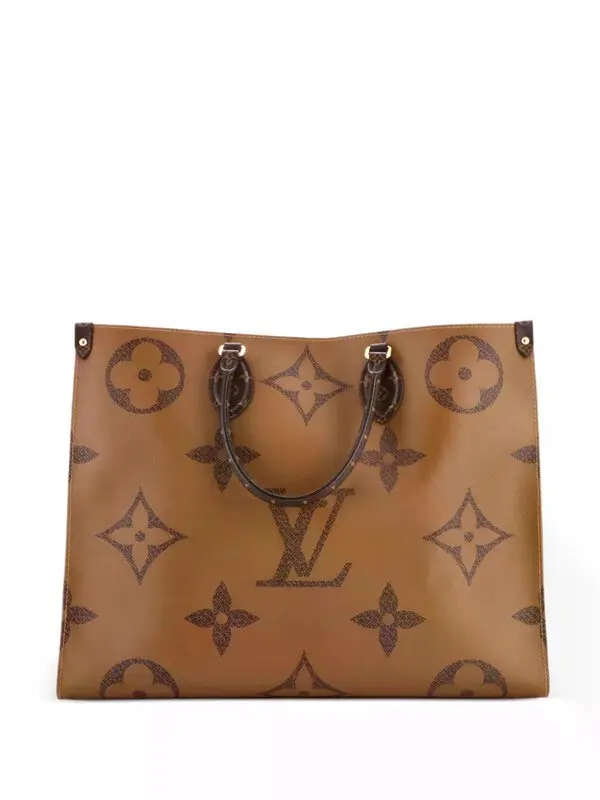 LOUIS VUITTON Onthego Giant Monogram Tote Bag - Brown