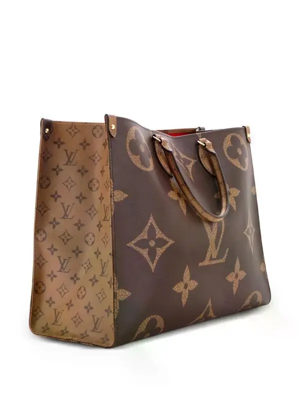 LOUIS VUITTON Onthego Giant Monogram Tote Bag - Brown