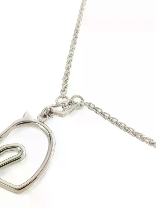 Hermès Tonnerre Horse Head Necklace