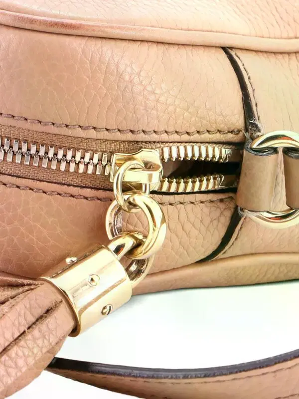 Gucci Soho Disco Leather Small Crossbody Bag - Neutrals