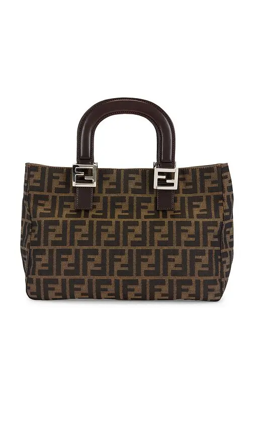 FWRD RENEW Fendi Zucca Handbag