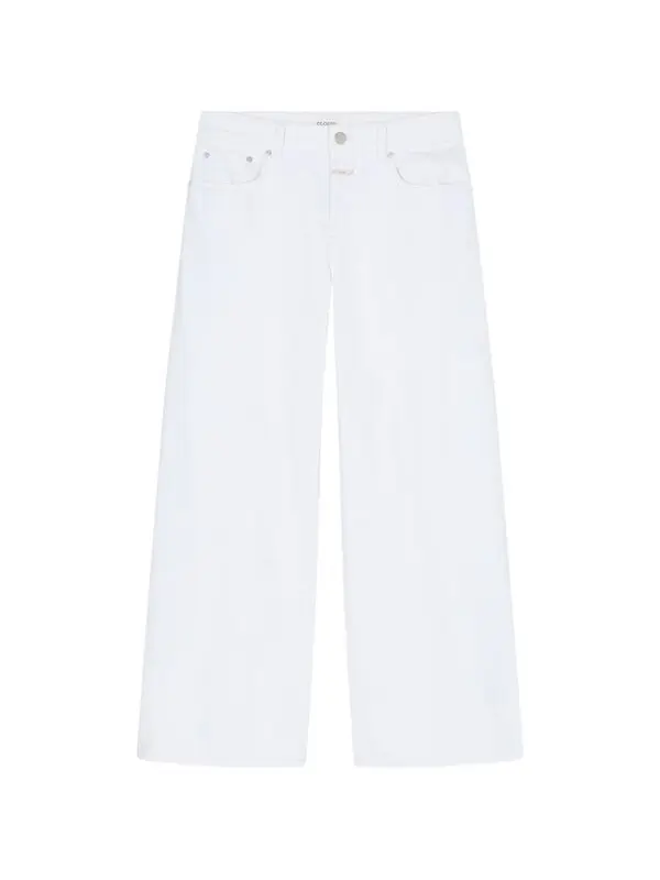 Closed Jayla Flared Denim Jeans - White