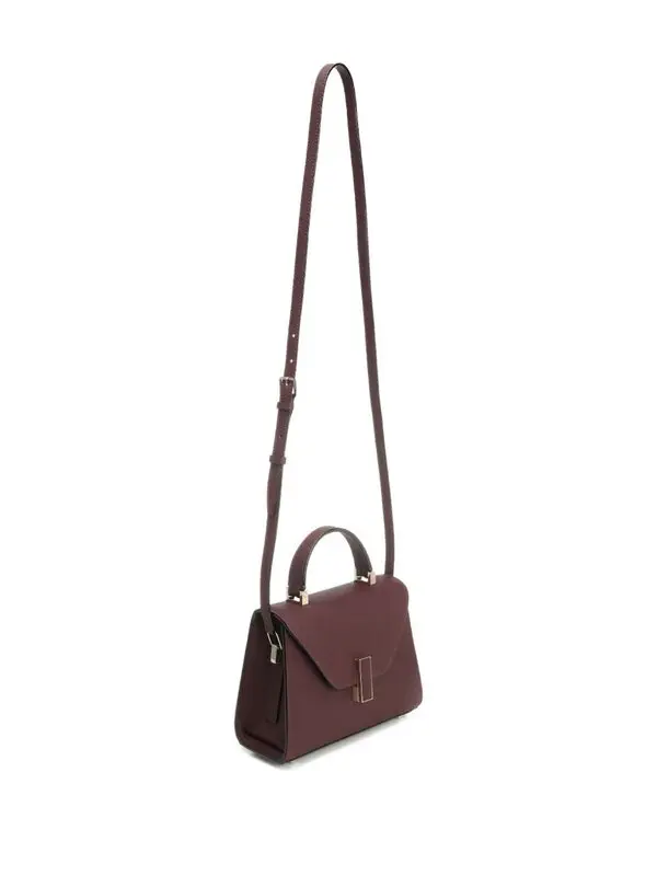 VALEXTRA Iside Micro Leather Handbag - Brown