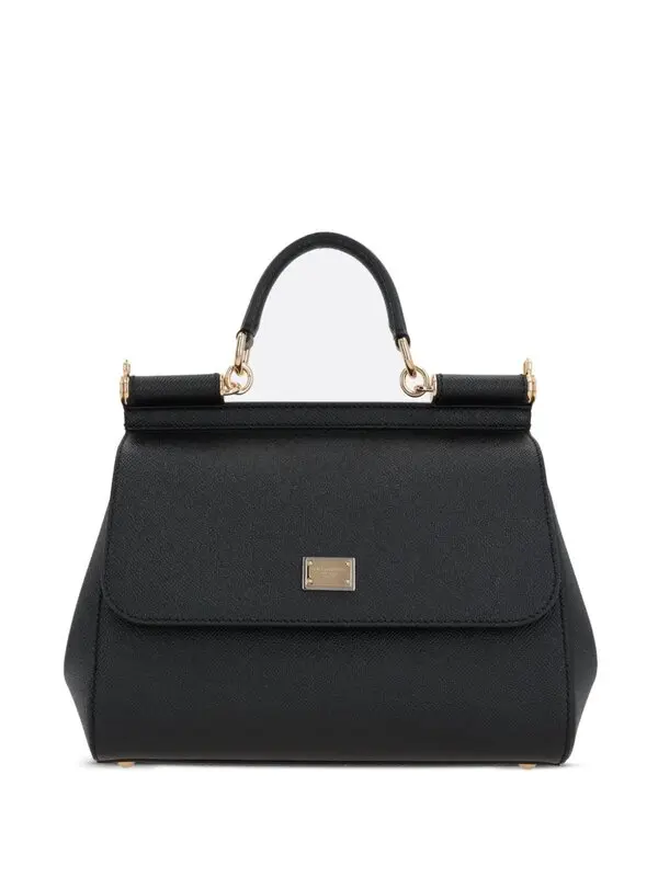 Dolce & Gabbana Sicily Large Leather Handbag