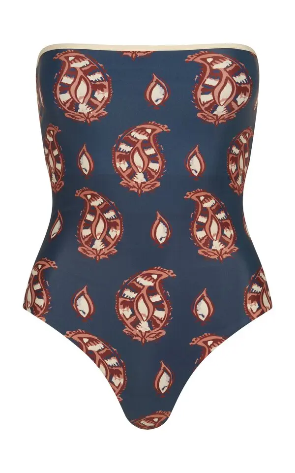 Johanna Ortiz Alta Mar One-piece Swimsuit - Navy