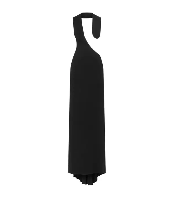 TOM FORD Asymmetric Backless Maxi Dress