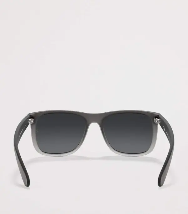Ray-ban Justin Classic Rectangle Sunglasses - Grey