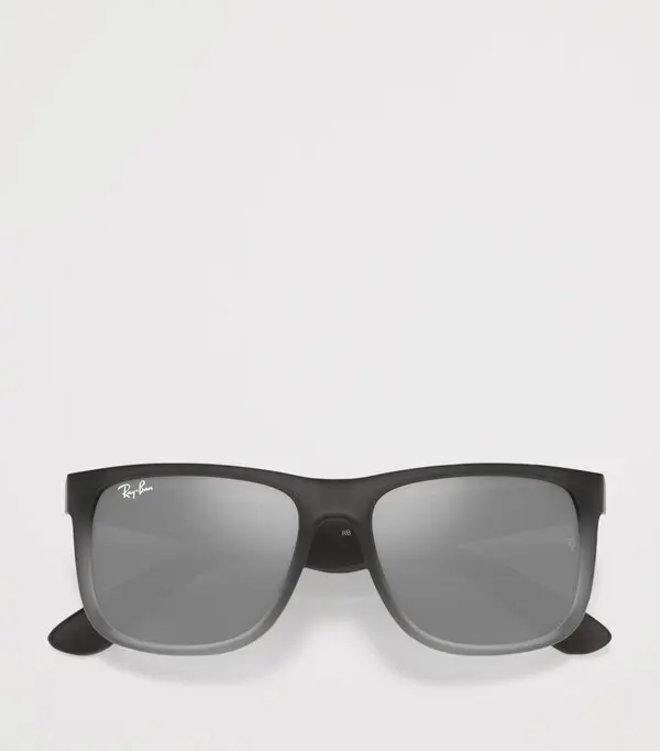 Ray-ban Justin Classic Rectangle Sunglasses - Grey