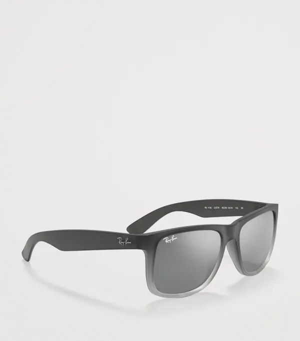 Ray-ban Justin Classic Rectangle Sunglasses - Grey