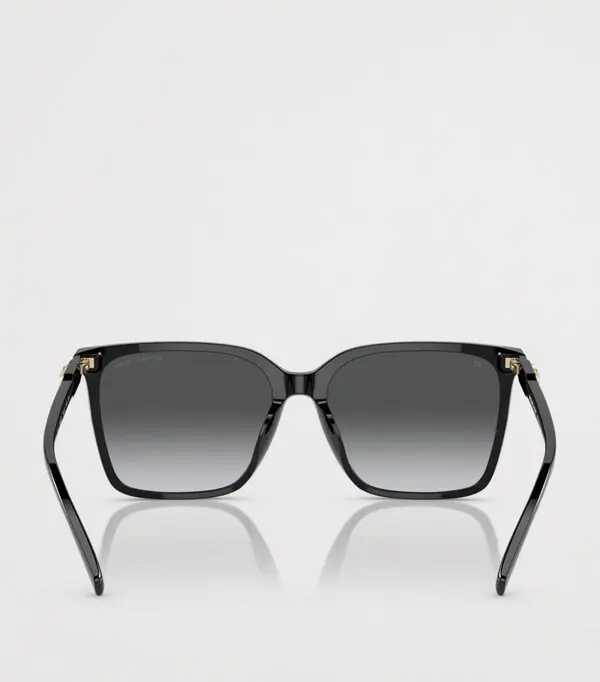 Michael Kors Canberra Square Frame Sunglasses - Black