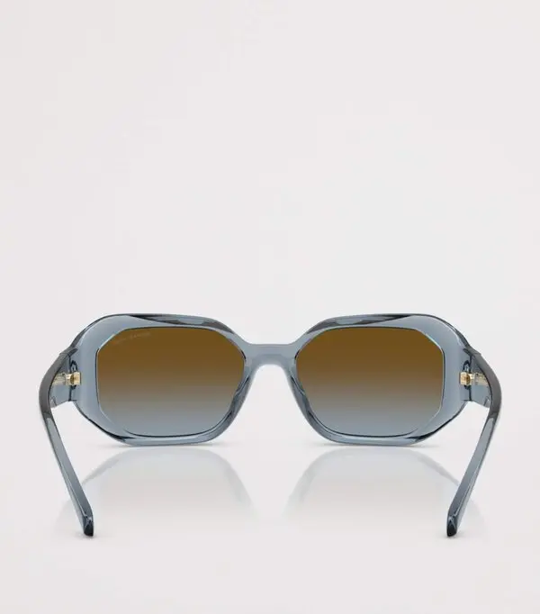 Michael Kors Siesta Key Rectangle Sunglasses - Blue