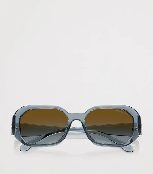 Michael Kors Siesta Key Rectangle Sunglasses - Blue