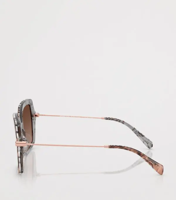 Michael Kors Quogue Oversized Square Frame Sunglasses