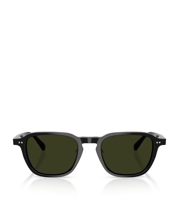 Oliver Spencer Emryn Irregular Sunglasses - Black