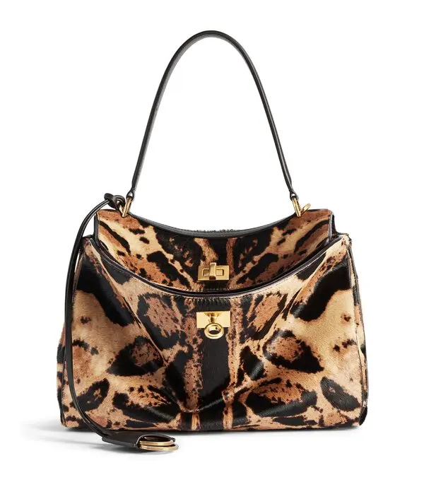 Balenciaga Pony Hair Rodeo Top-handle Bag - Pink