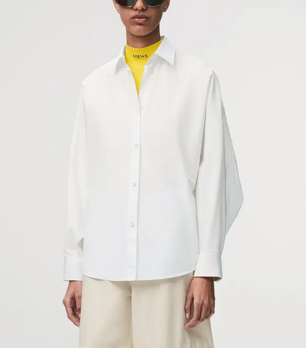 Loewe Cotton Relaxed Fit Longline Shirt