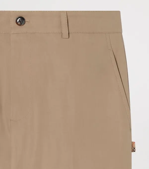 Burberry Cotton Twill Slim Chinos