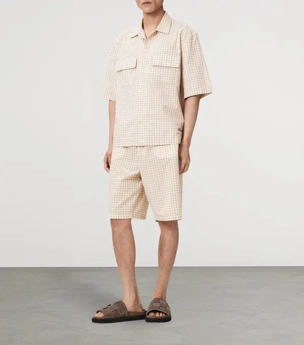 ALLSAINTS Organic Cotton Check Rockland Shirt