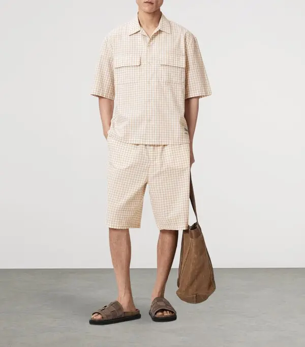 ALLSAINTS Organic Cotton Check Rockland Shirt