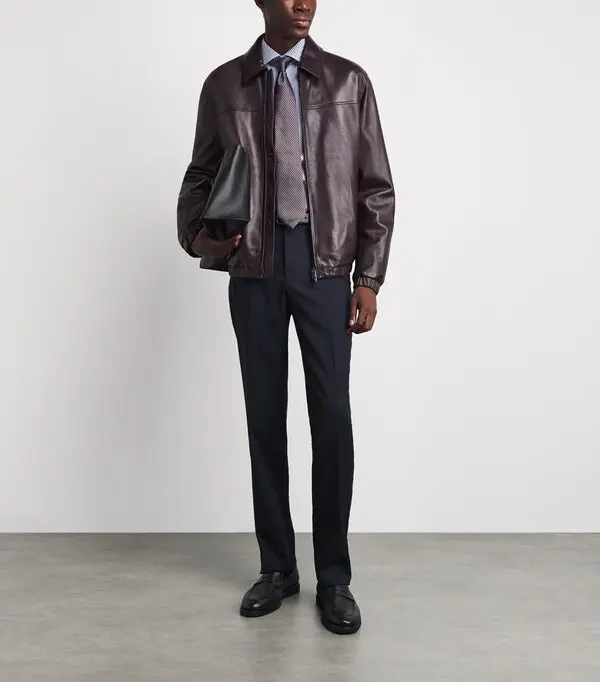 Corneliani Cotton Stripe Shirt - Blue