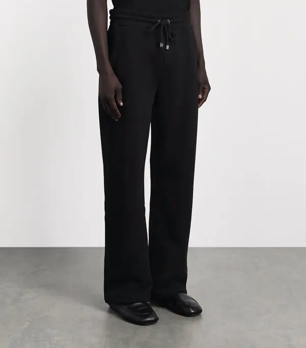 Amiri Cotton Relaxed Logo Sweatpants