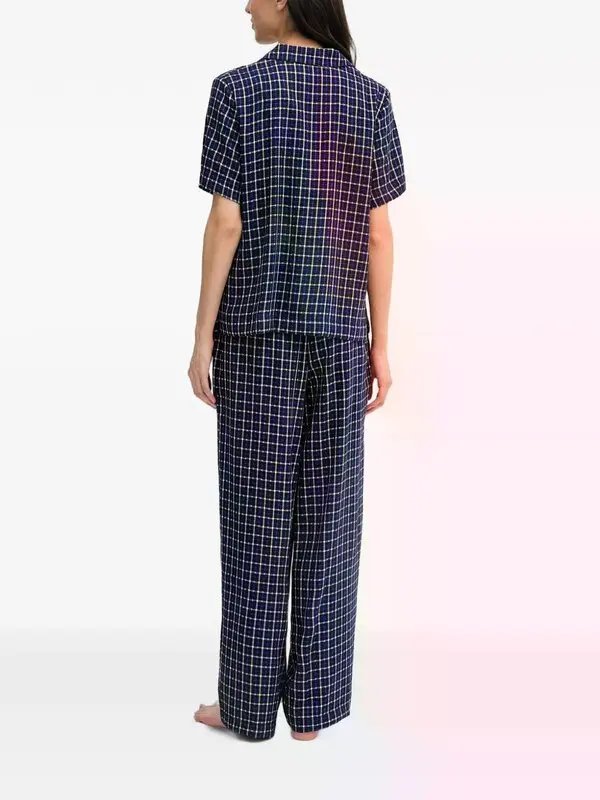 Dkny Check-pattern Pajamas