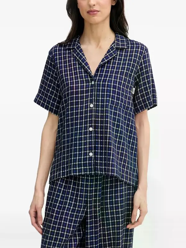 Dkny Check-pattern Pajamas