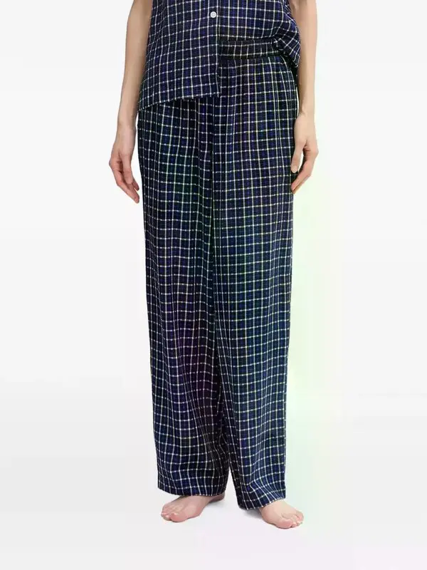 Dkny Check-pattern Pajamas