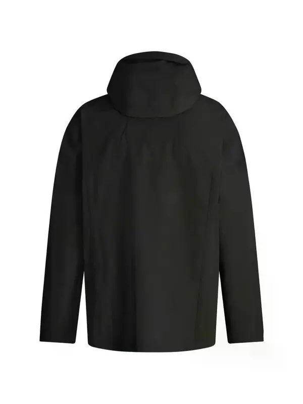 BOSS Hooded Zip-up Jacket With Matte Finish
