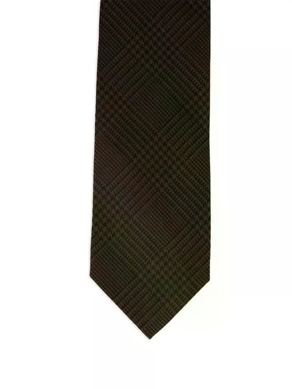 TOM FORD Houndstooth Silk Neck Tie