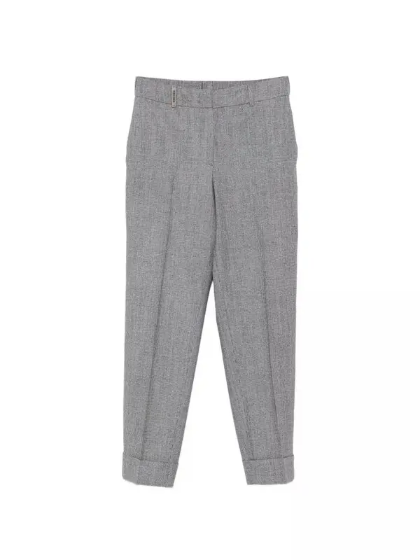 Peserico Concealed-closure Trousers - Grey