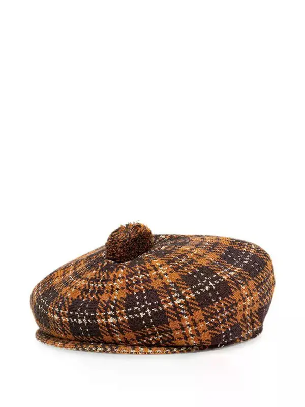 KANGOL Heritage Flat Cap - Brown