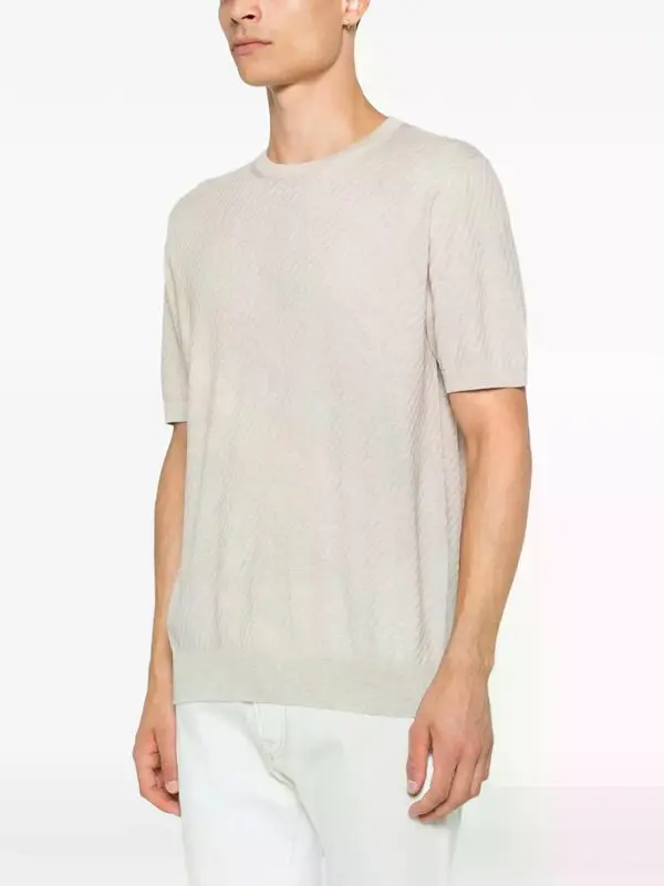 Corneliani Crew-neck T-shirt - Grey