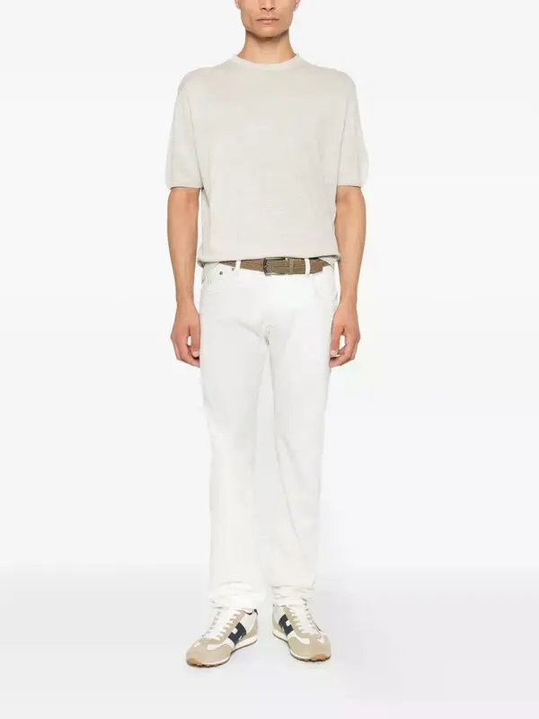 Corneliani Crew-neck T-shirt - Neutrals