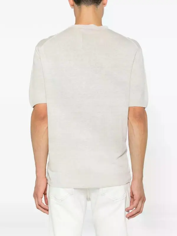 Corneliani Crew-neck T-shirt - Neutrals
