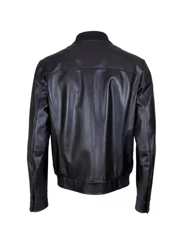 DESA 1972 Leather Button-up Jacket