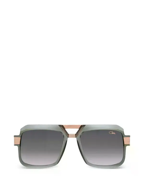Cazal Square Frame Sunglasses - Green