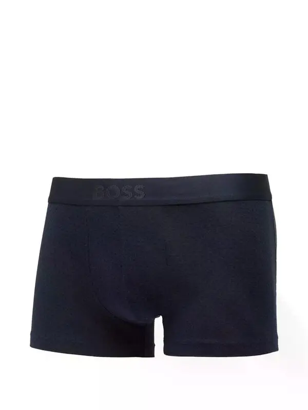 Hugo Logo-waistband Trunks