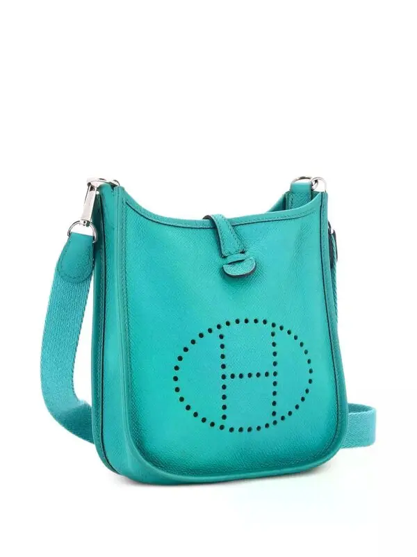 Hermès Evelyne Bag Gen Iii Epsom Tpm Crossbody Bag - Blue