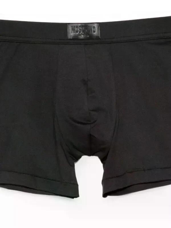 Moschino Logo-patch Boxers