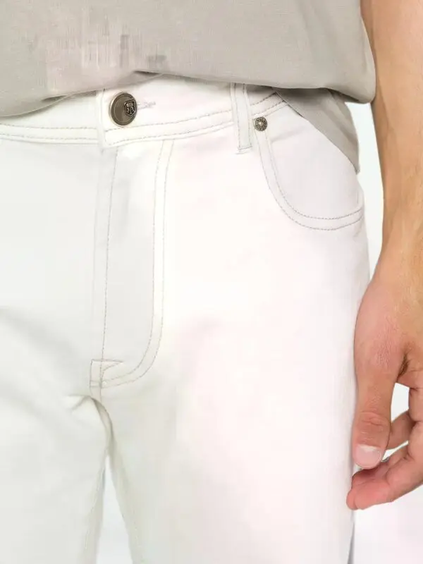 Corneliani Logo-patch Jeans