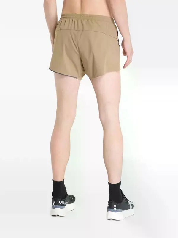 CIELE Logo-patch Elasticated-waist Shorts