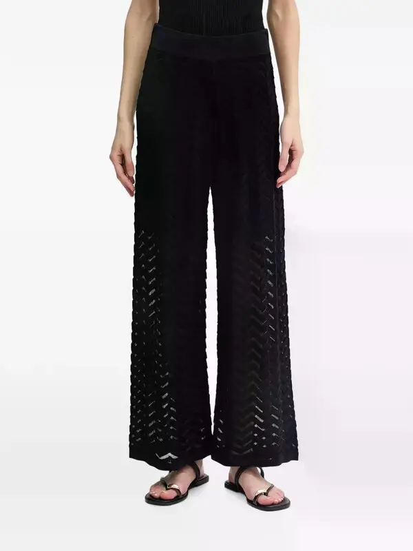 Joseph Ribkoff Herringbone Palazzo Pants