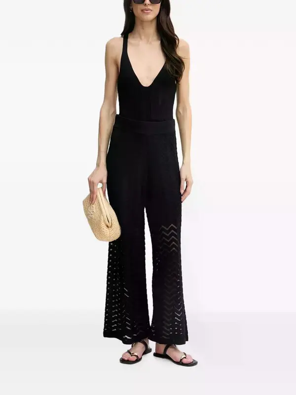 Joseph Ribkoff Herringbone Palazzo Pants