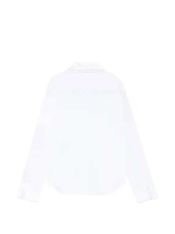 D.exterior Crystal-embellished Shirt - White